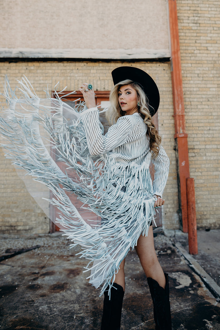 Dakota Fringe Duster – Dakota West Leather